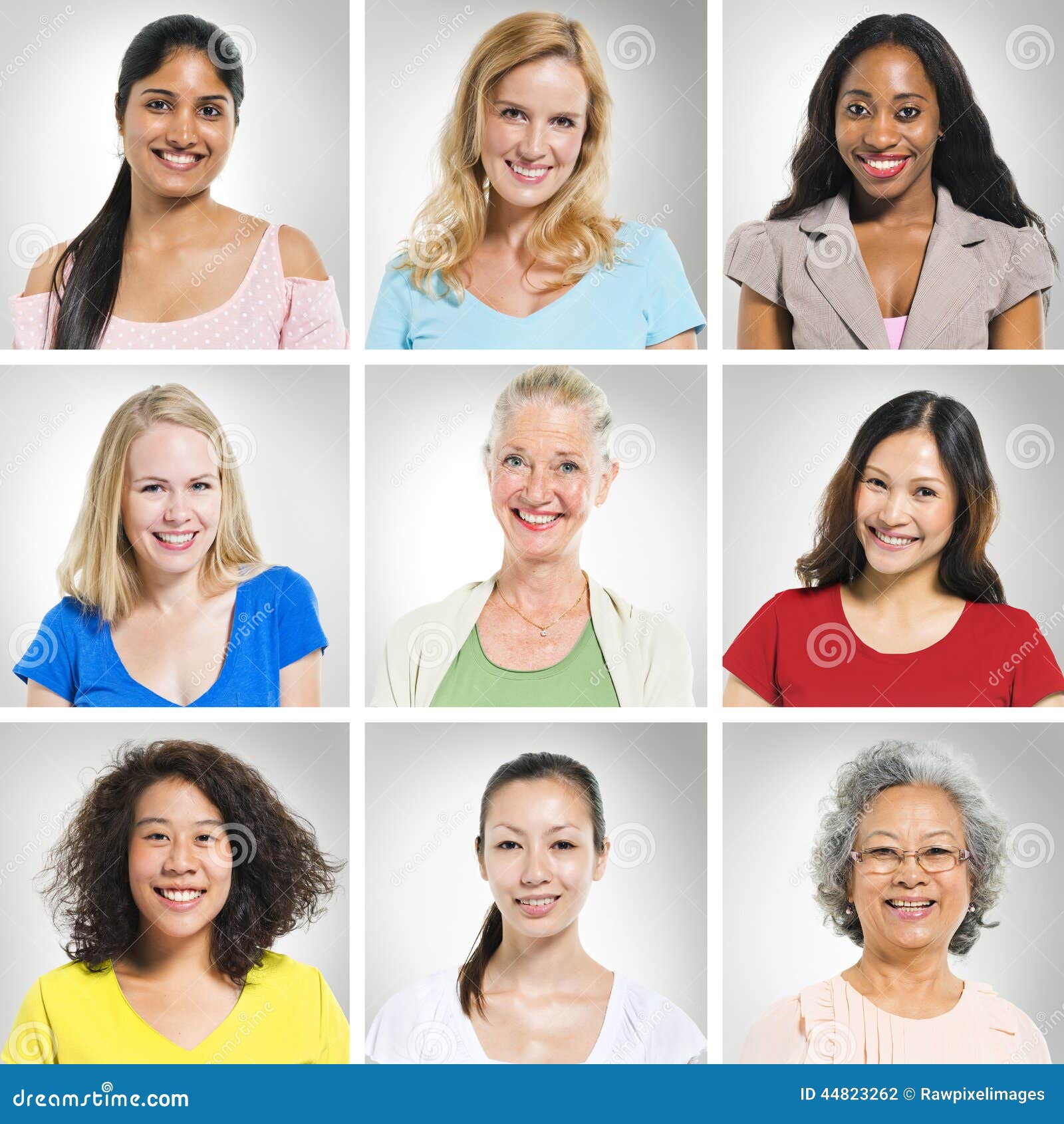 Multi-Ethnics People S Face in a Row Stock Photo - Image of characters ...
