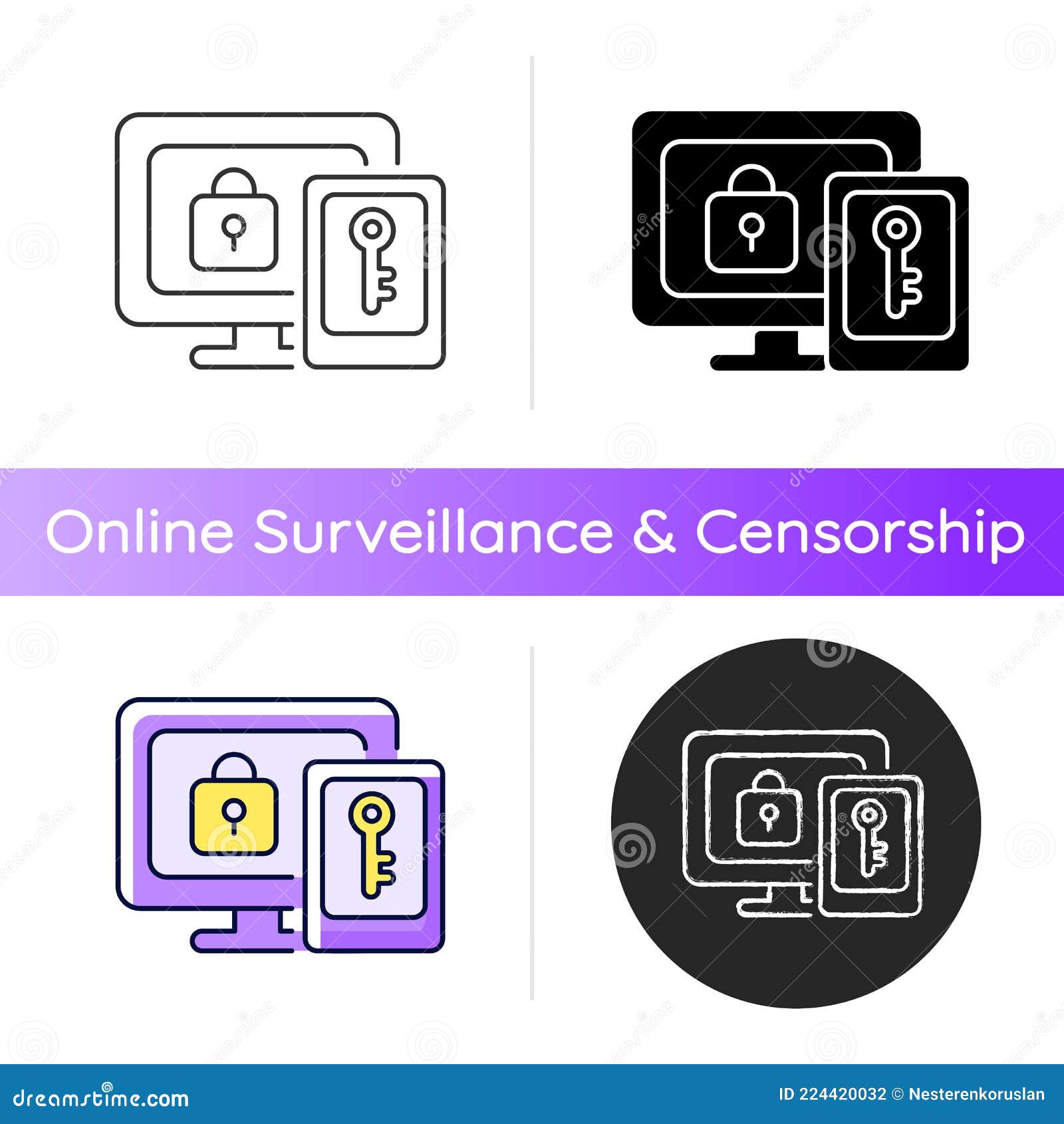 Multi-factor Authentication Icon Stock Vector - Illustration of ...