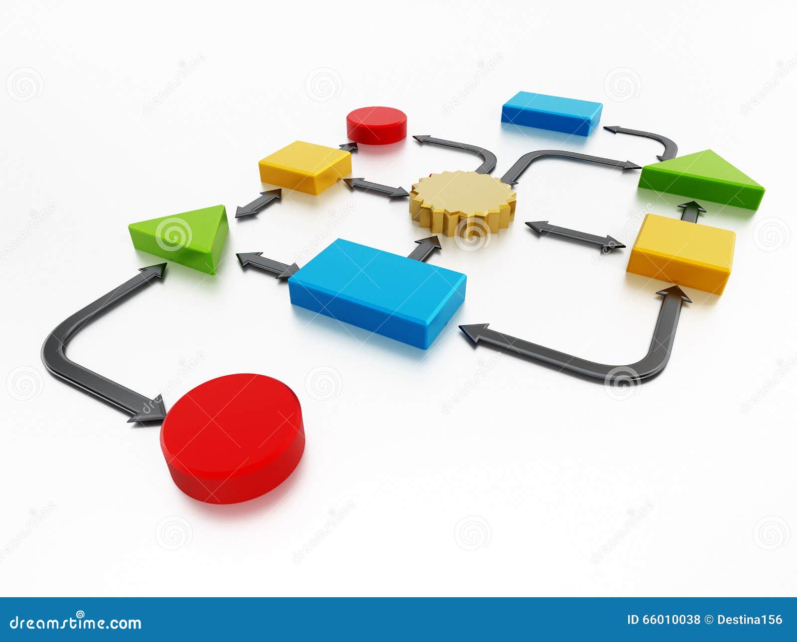 Multi Farbiges Software-Diagramm Stock Abbildung - Illustration von ...