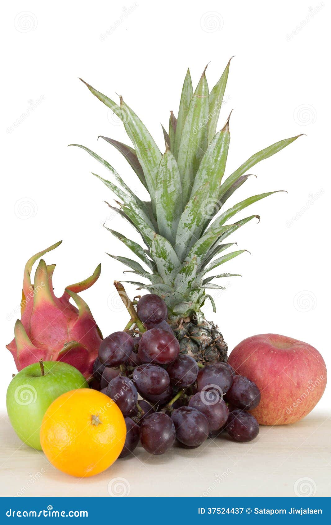 Multi Fruits stock image. Image of yellow, apple, clipping - 37524437