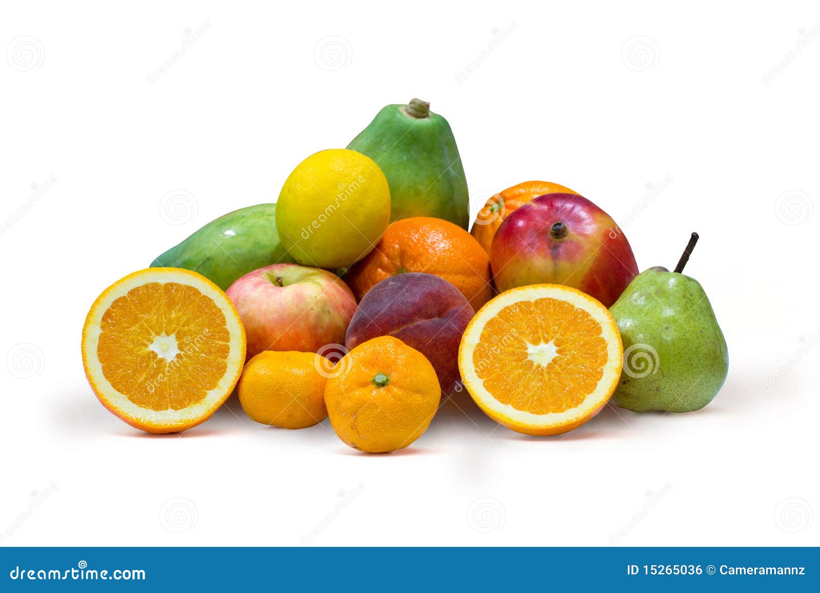 Multi Frutas Isoladas No Branco Foto de Stock - Imagem de orgânico ...