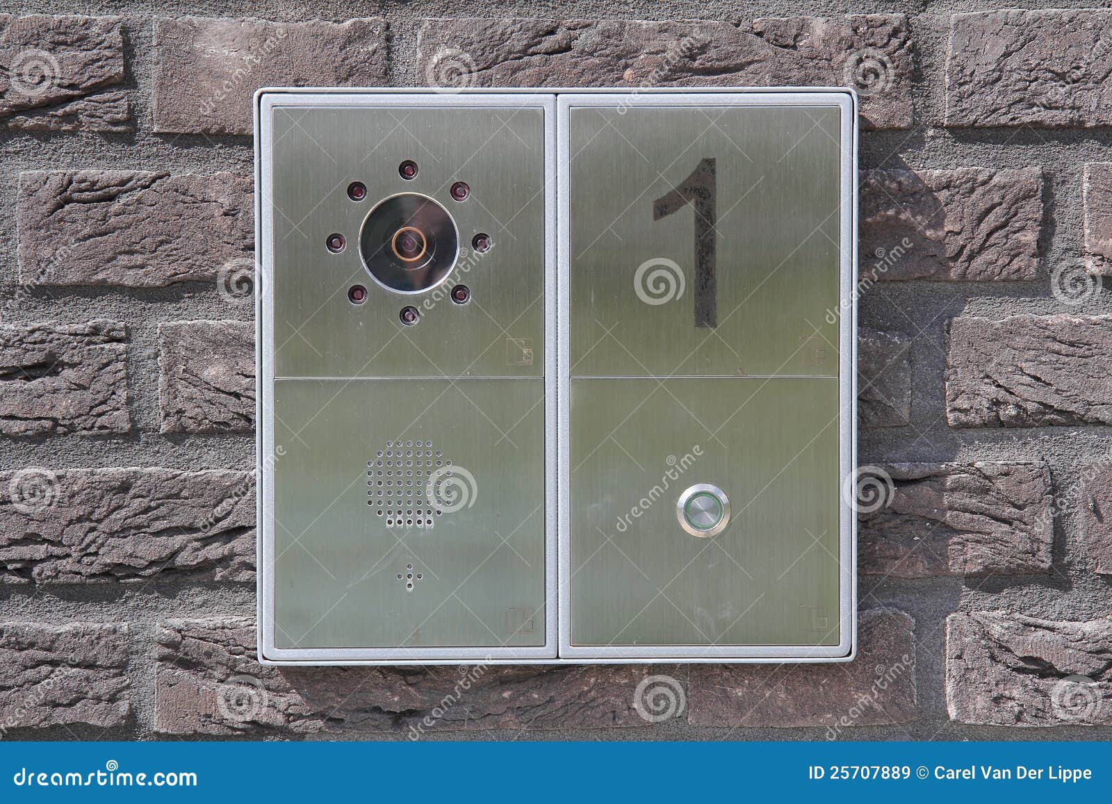 Multi-functional Intercom System Stock Image - Image of communication ...