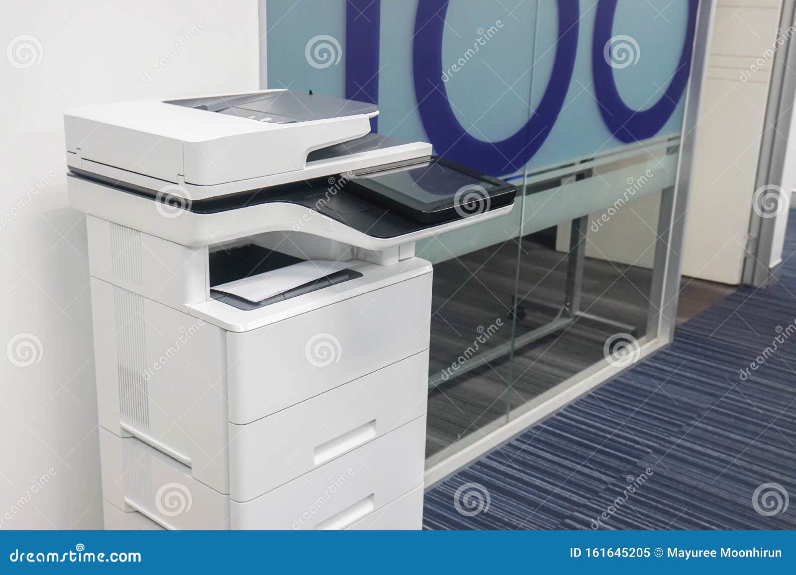 Multi Functional Printer in Front of the Office Meeting Room for Scan ...