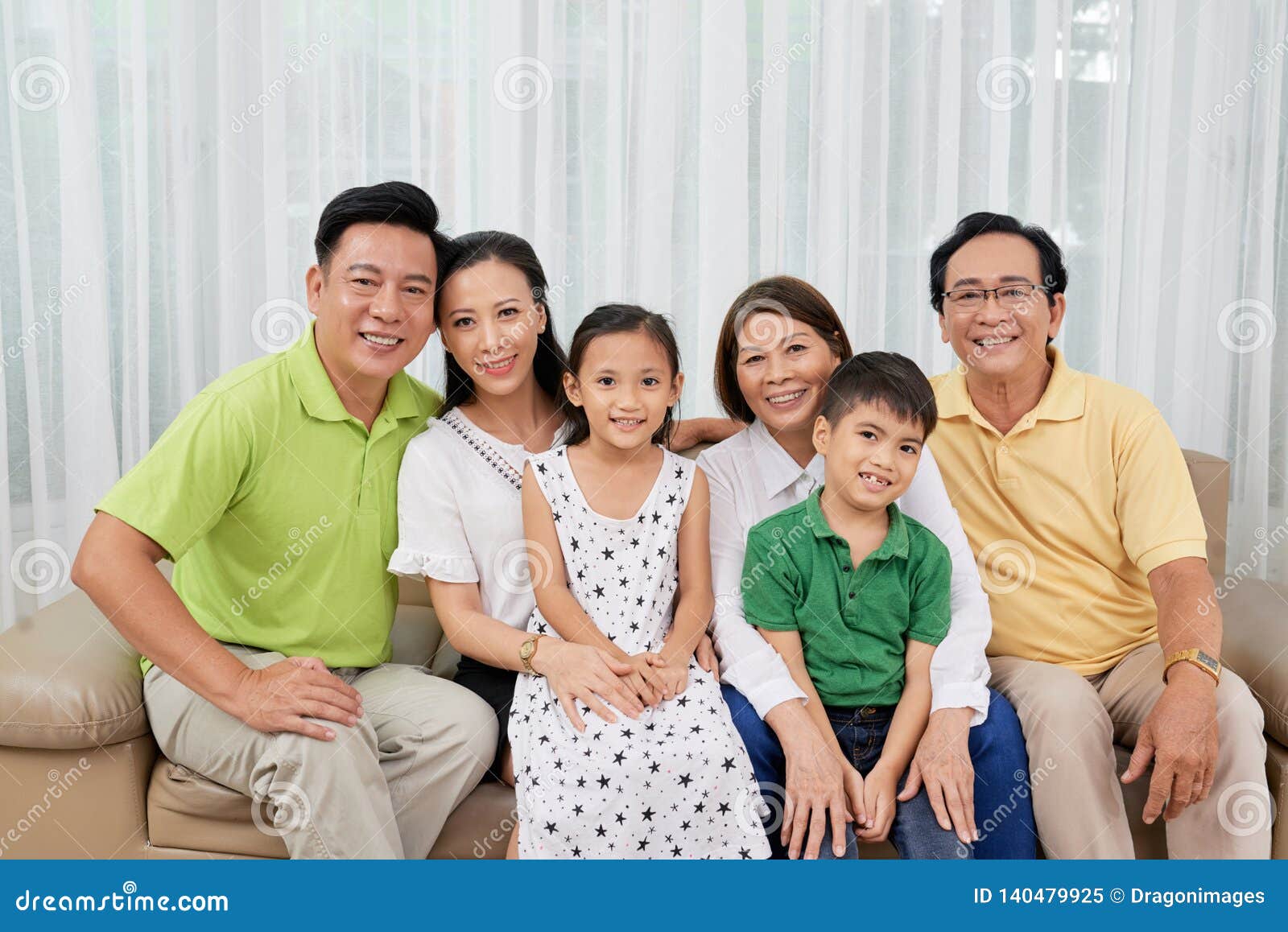 Multi-generational Asian Family Gathering on Sofa Stock Image - Image ... Multi-generational Asian Family Gathering on Sofa Stock Image - Image ...