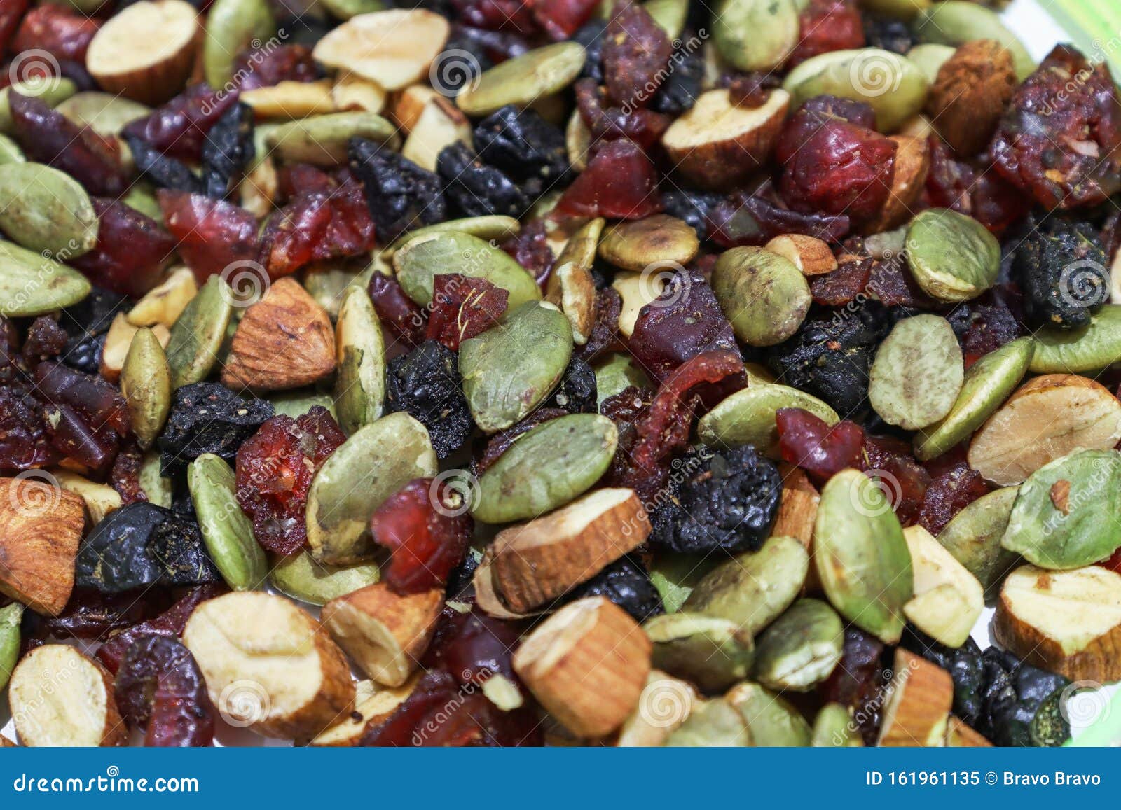 Multi Grain Seeds and Nuts Closeup 360 Stock Image - Image of pumpkin ...