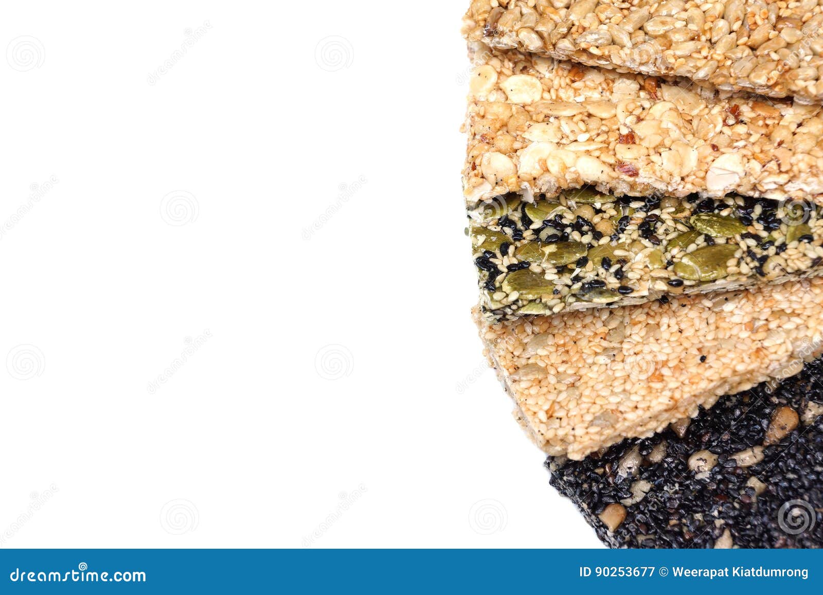 Multi-grains bars stock image. Image of healthy, nutrition - 90253677
