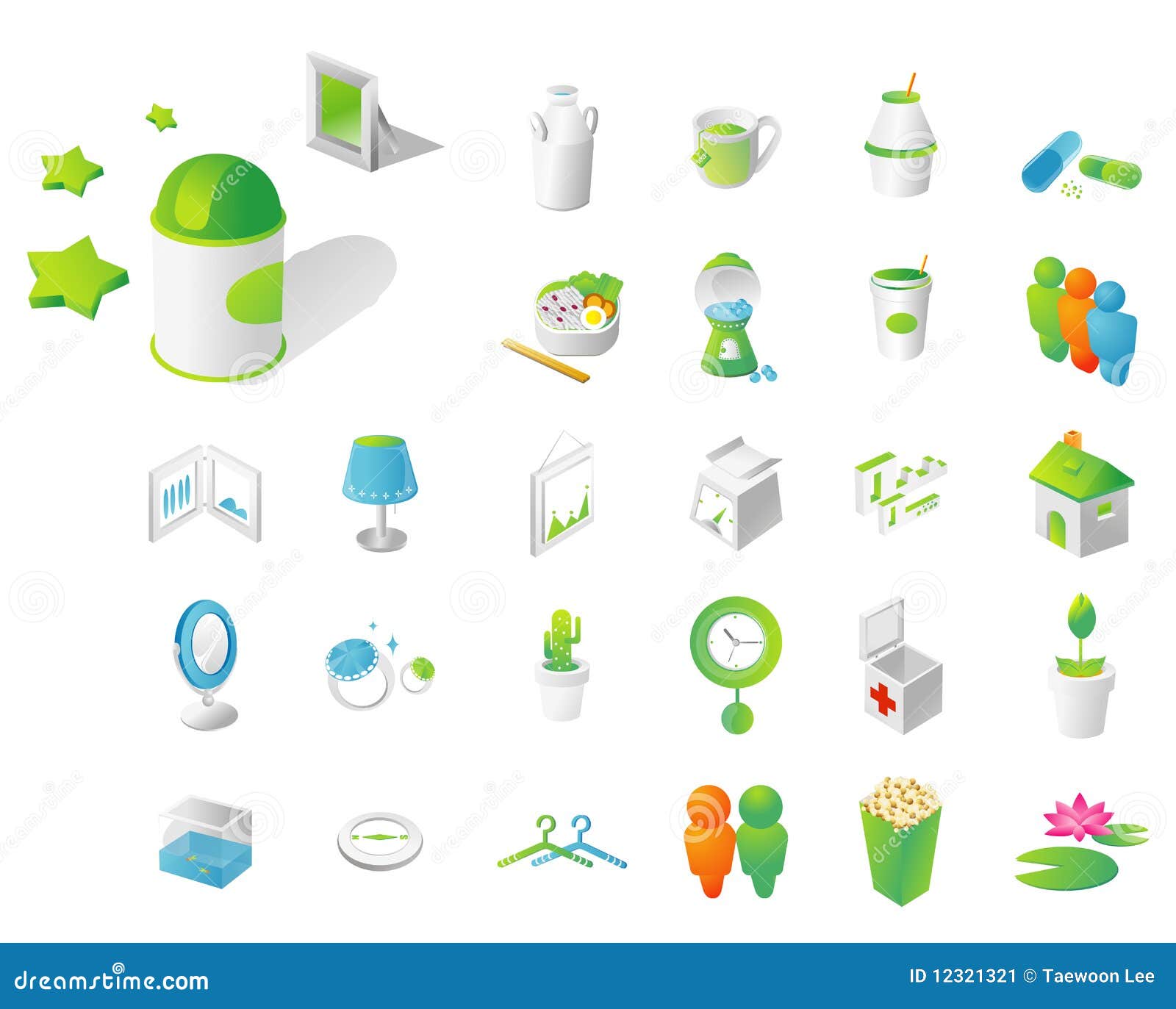 Multi icons set stock vector. Illustration of graphic - 12321321