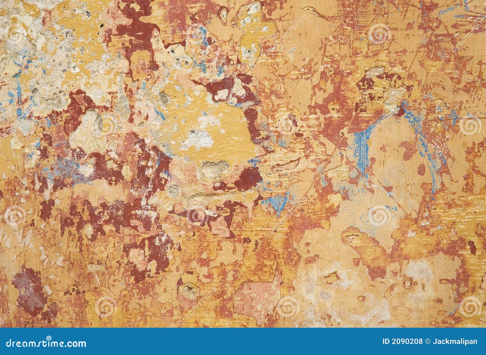 Multi Kleur En Textuurverf Op Muur Stock Foto - Image of tinten ...