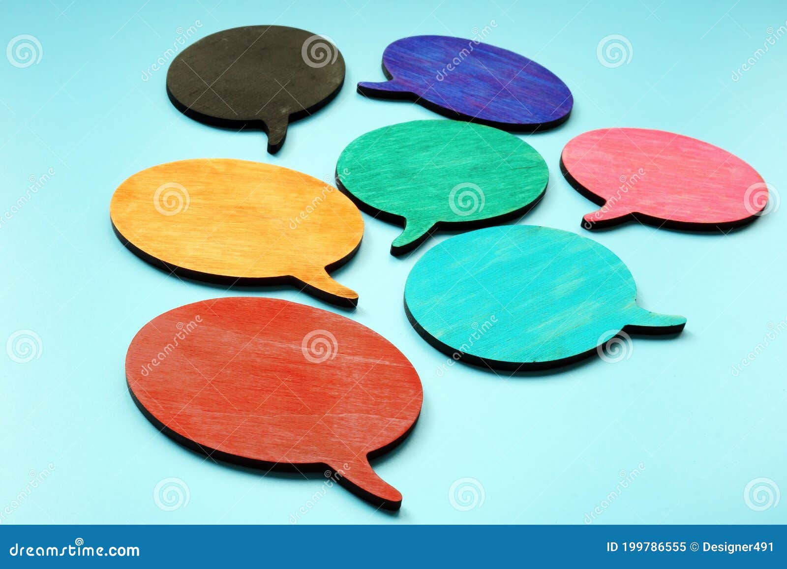 Multi Language, Diversity and Communication Concept. Colorful Quote ...