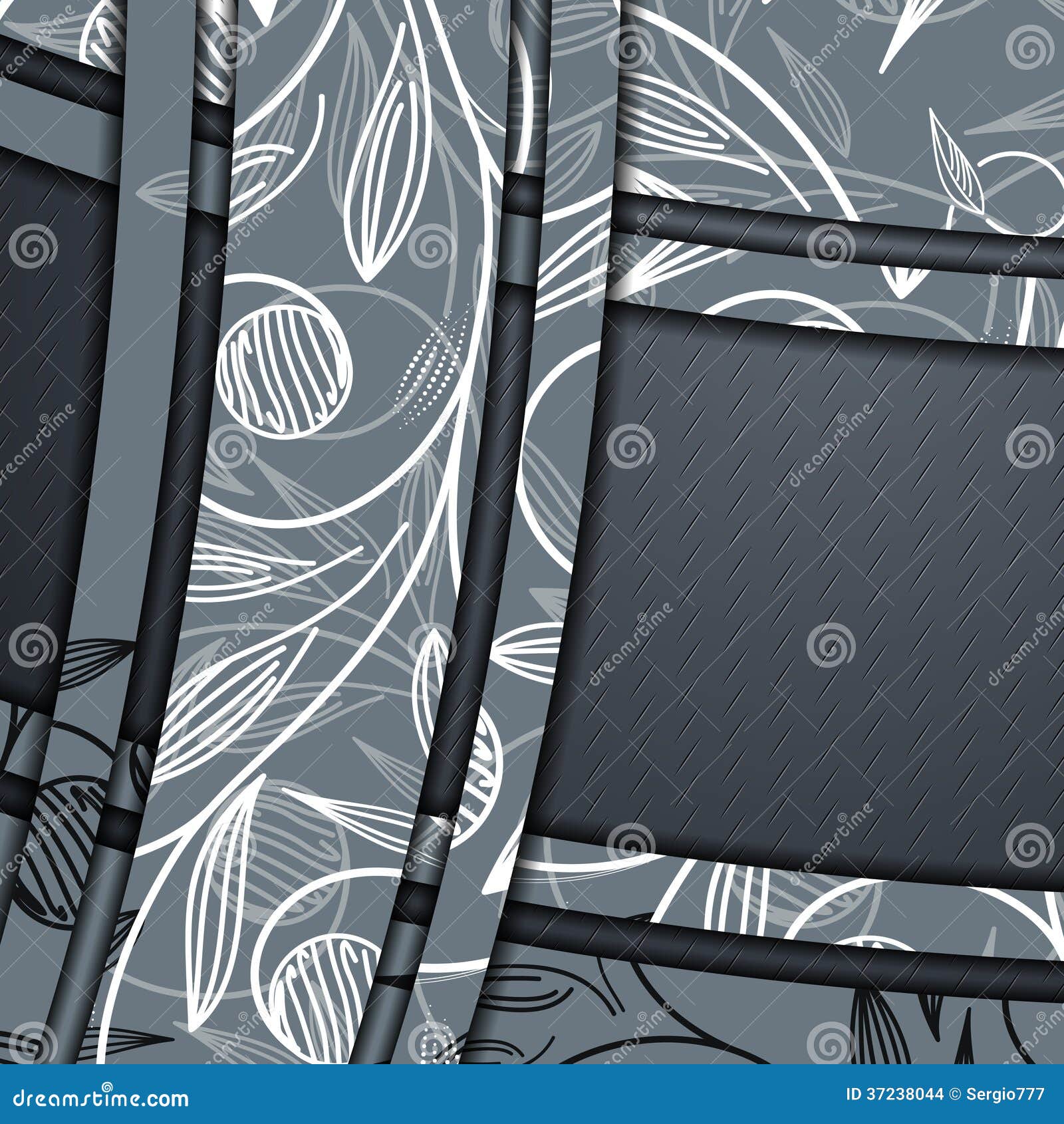 Multi Layered Abstract Background Stock Vector - Illustration of branch ...