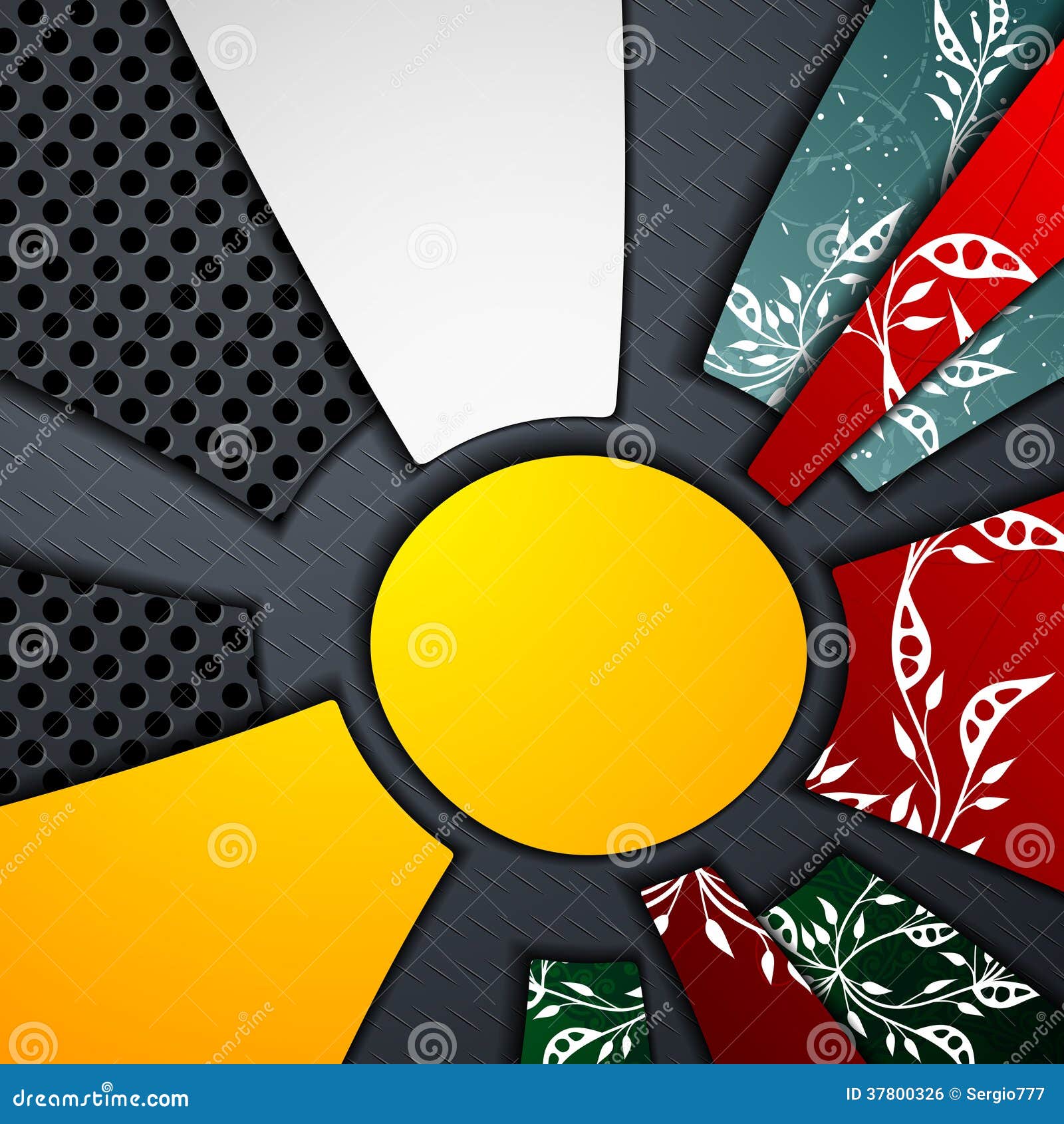 Multi Layered Abstract Background Stock Vector - Illustration of banner ...