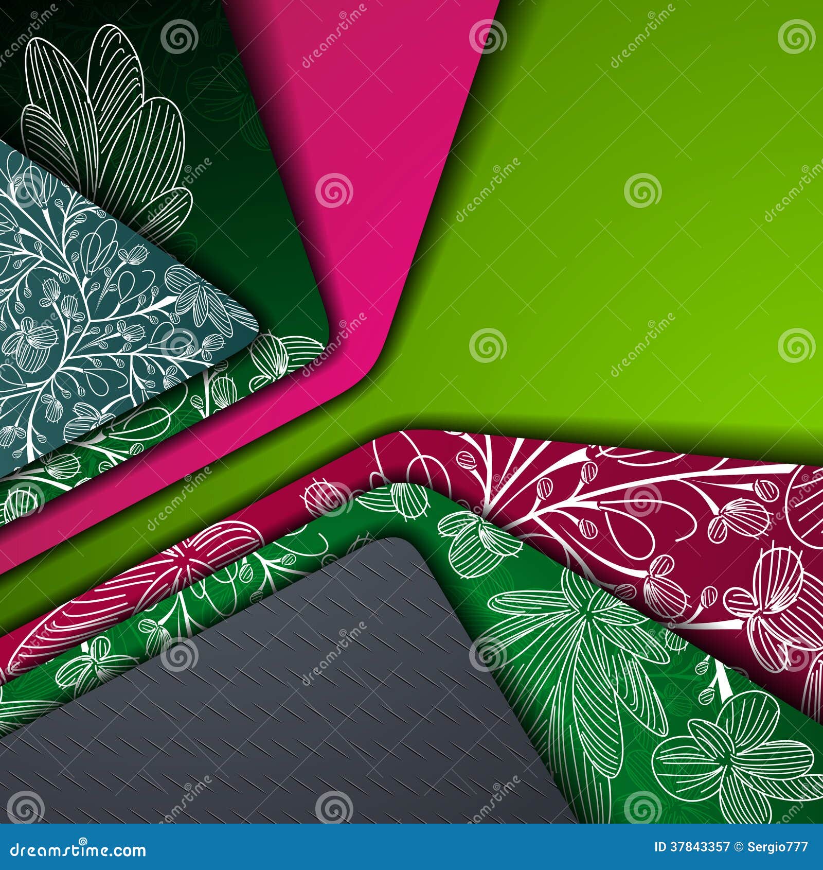 Multi Layered Abstract Background Stock Vector - Illustration of ...