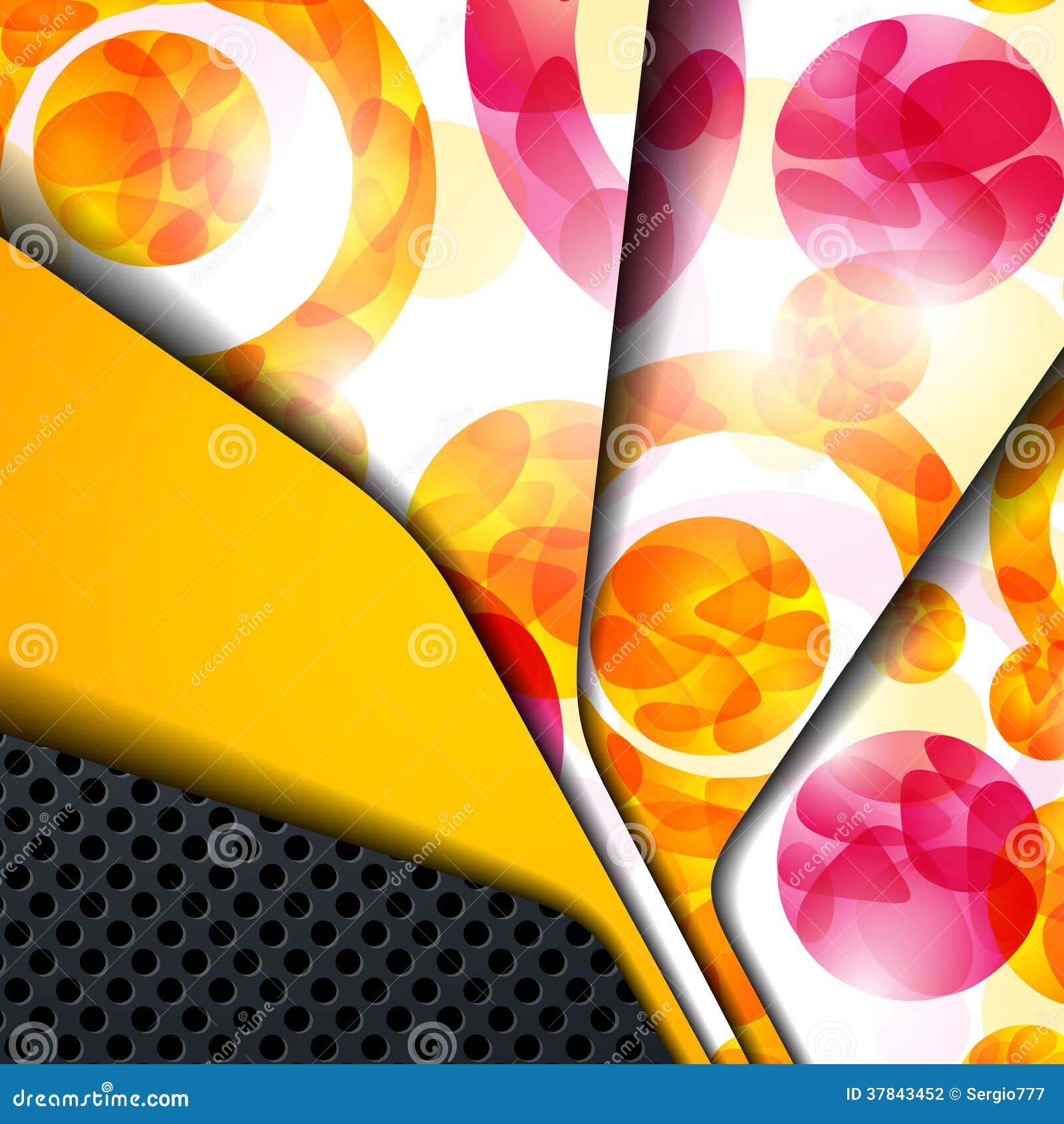 Multi Layered Abstract Background Stock Vector - Illustration of color ...