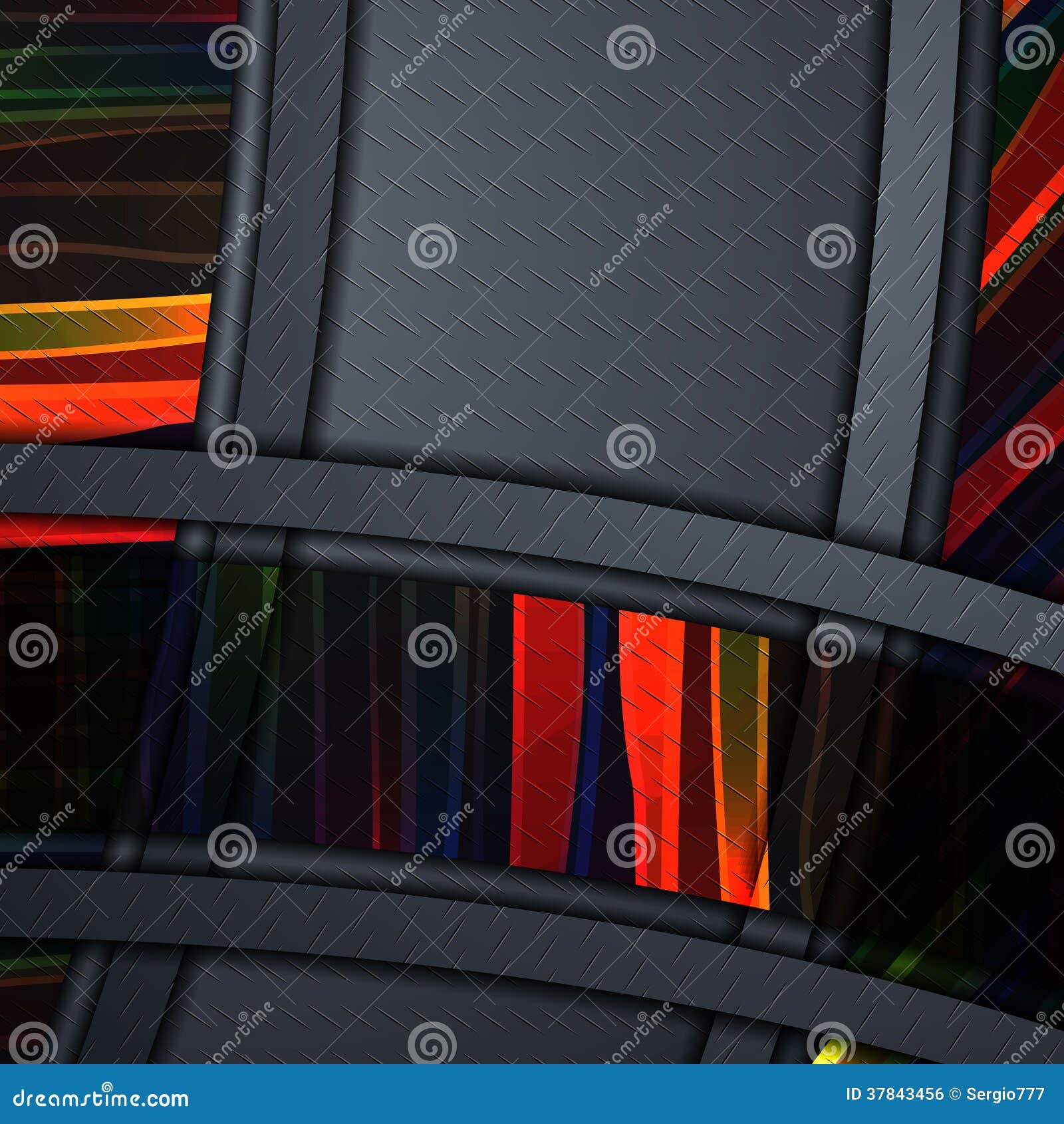 Multi Layered Abstract Background Stock Vector - Illustration of ...