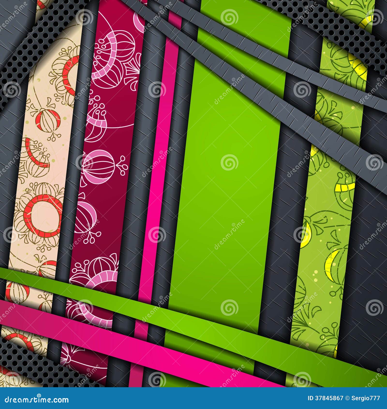 Multi Layered Abstract Background Stock Vector - Illustration of ...