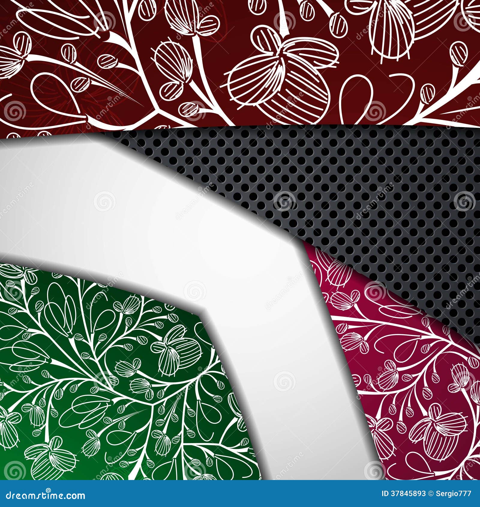 Multi Layered Abstract Background Stock Vector - Illustration of ...