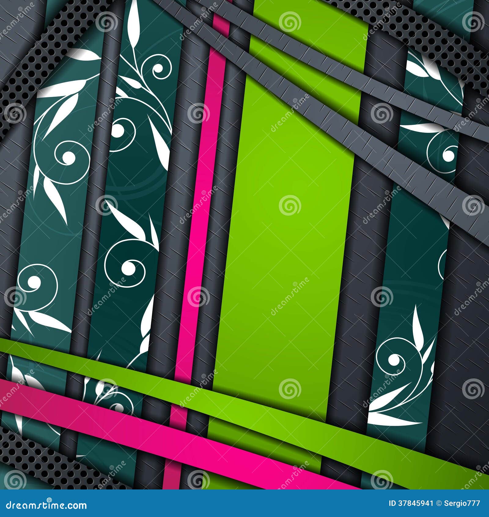 Multi Layered Abstract Background Stock Vector - Illustration of ...