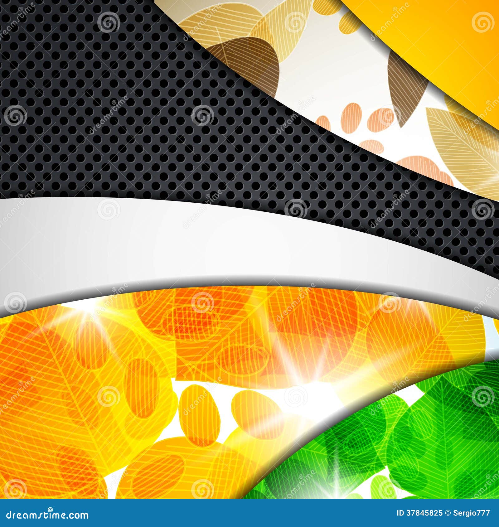 Multi Layered Abstract Background with the Theme Stock Vector ...