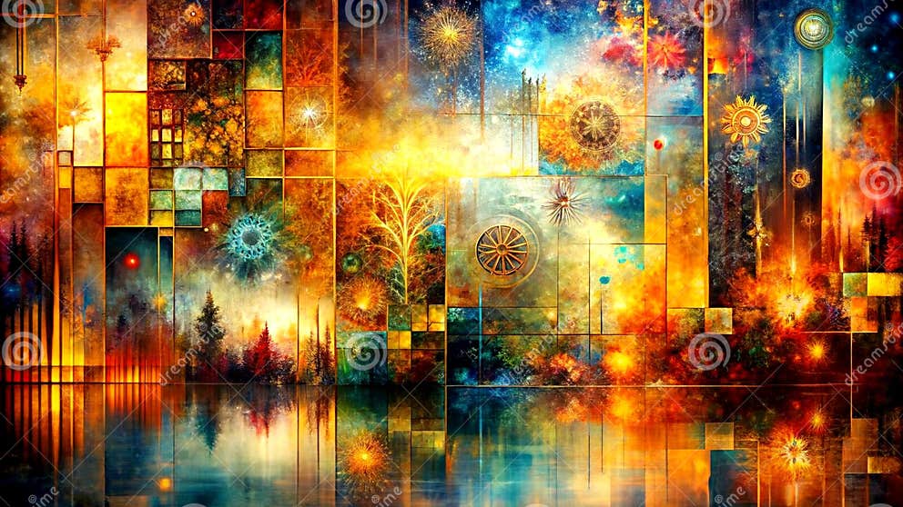 Echoes of Time: a Multi-Layered Abstract Composition Neural Network Art ...