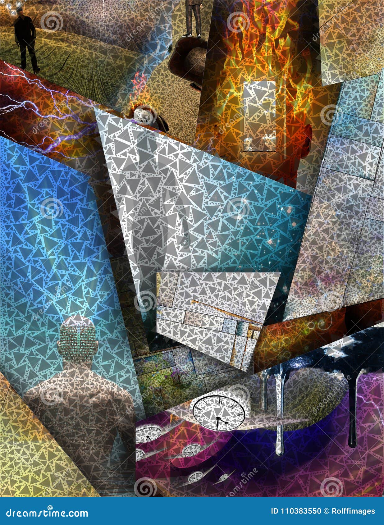 Multi Layered abstract stock illustration. Illustration of design ...