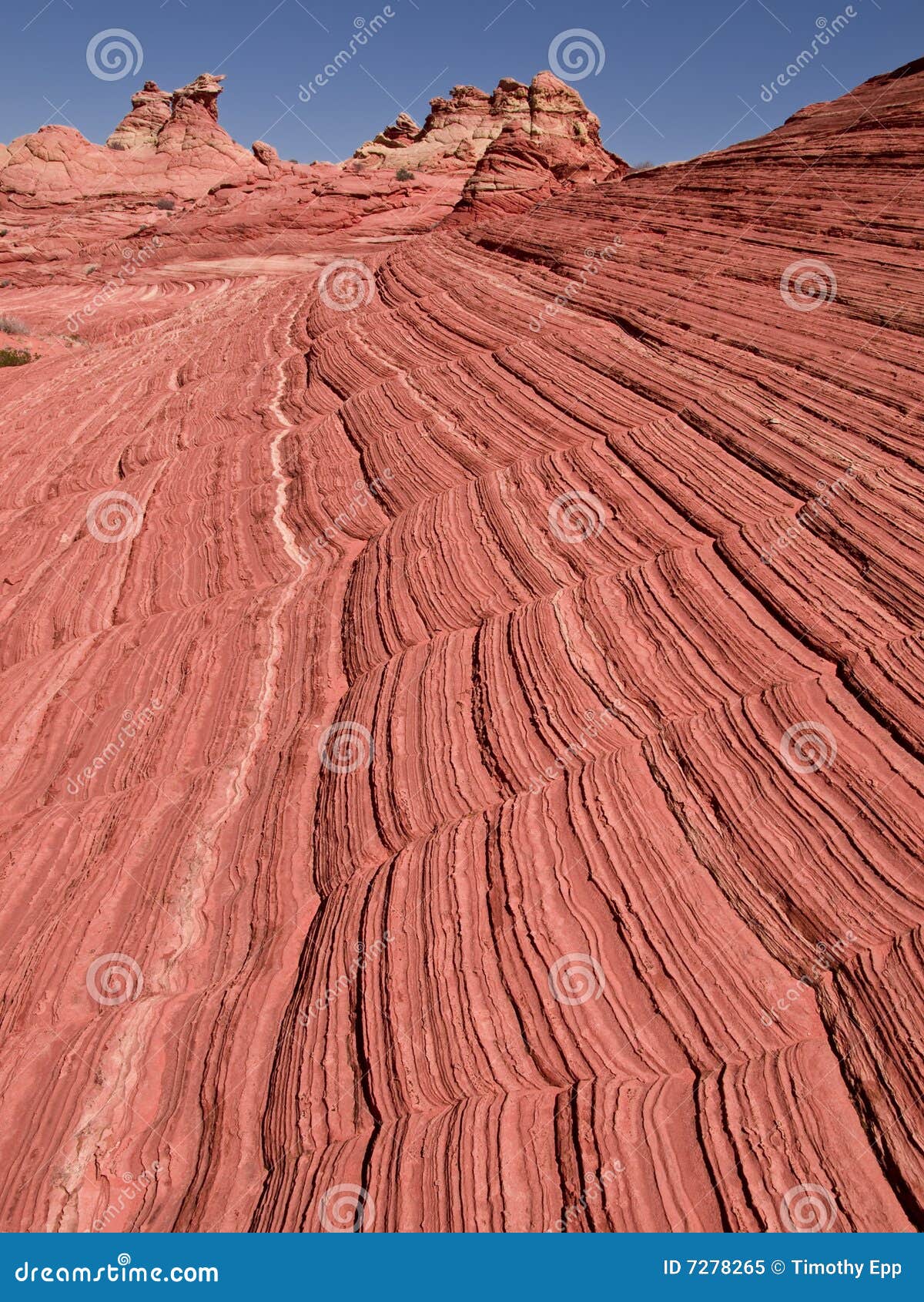 Multi Layered Sandstone stock image. Image of eroded, navajo - 7278265