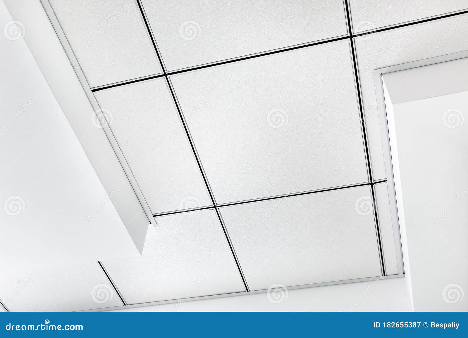Multi Level Ceiling Pattern with Three Dimensional Protrusions and a ...