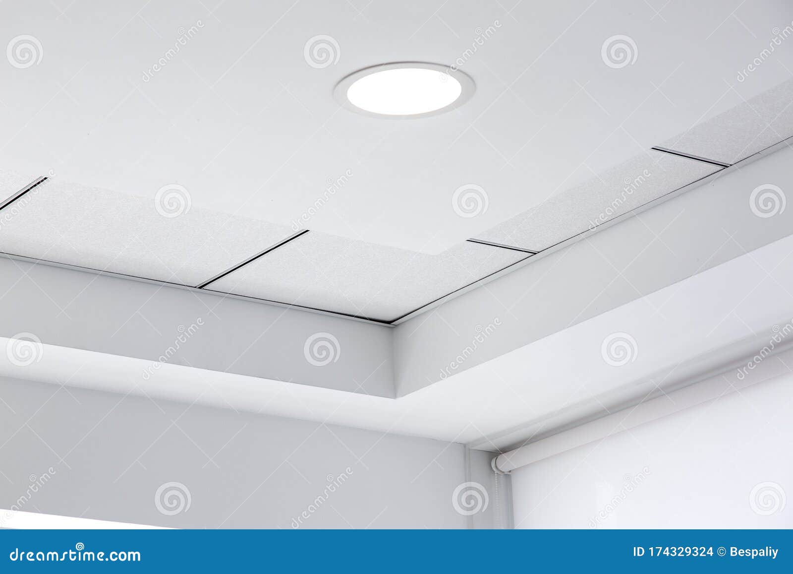 Multi-level Ceiling With Three-dimensional Protrusions And A Suspended ...