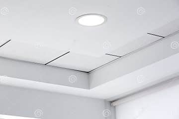 Multi-level Ceiling with Three-dimensional Protrusions and a Suspended ...