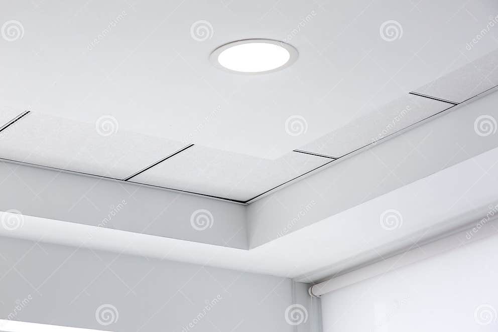 Multi-level Ceiling with Three-dimensional Protrusions and a Suspended ...