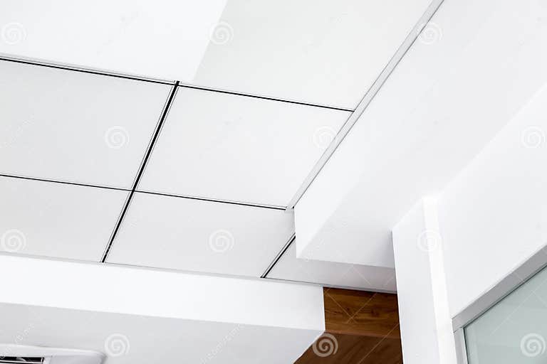 Multi-level Ceiling with Three-dimensional Protrusions and a Suspended ...