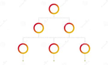 Multi-level Marketing Business Template. Blank Mlm Structure on White ...