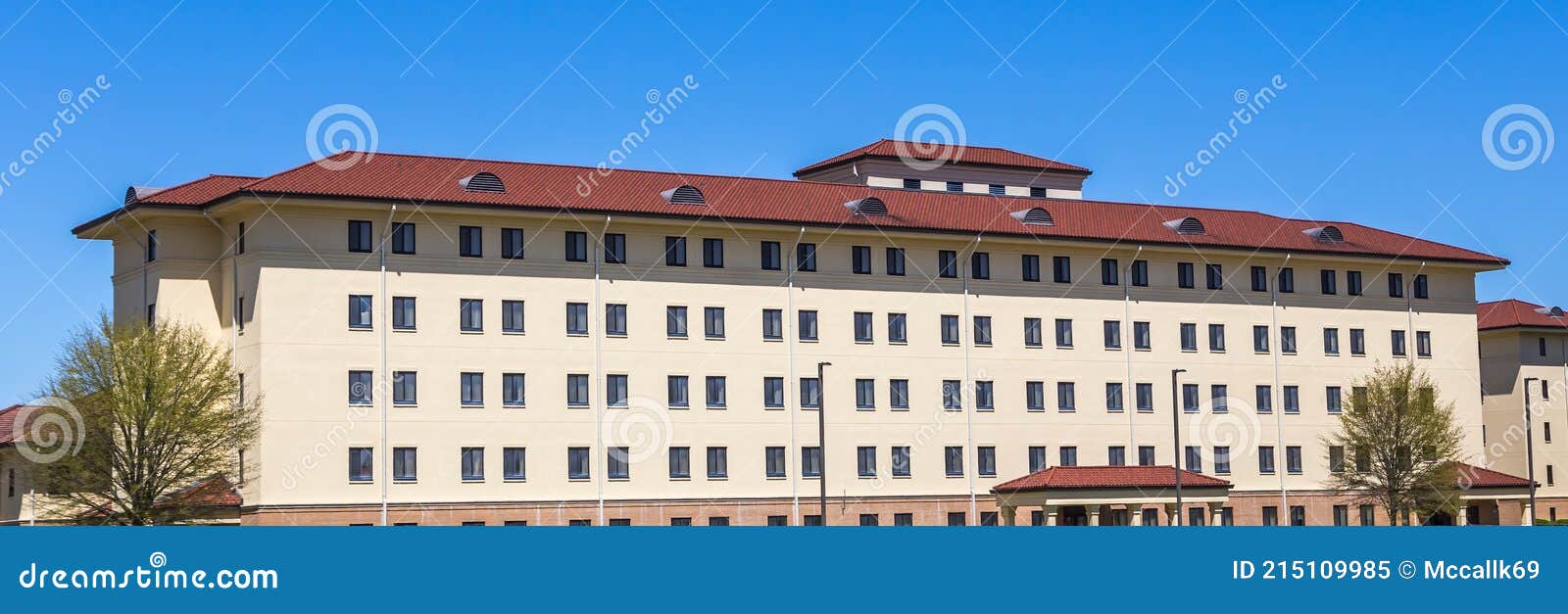 Multi Level Multi Room Standard Military Barracks Stock Image - Image ...