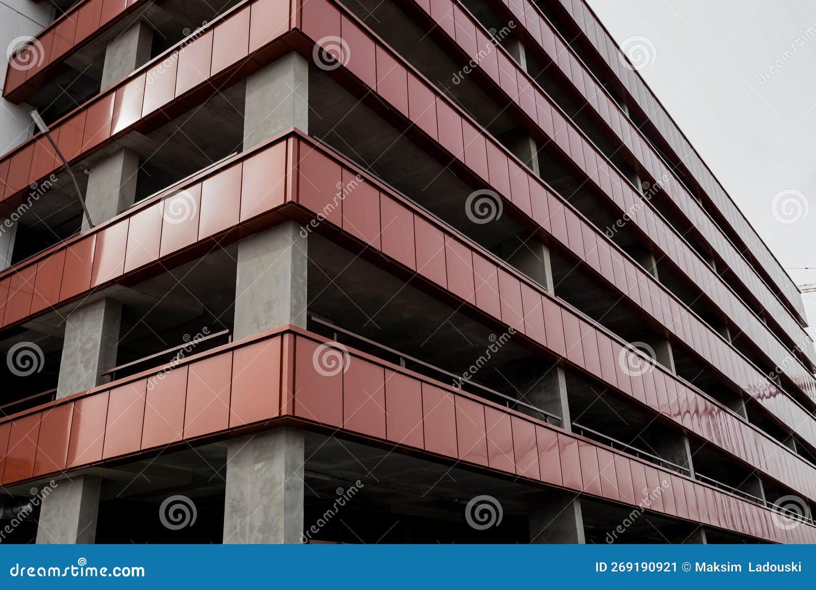 Multi-level parking garage stock image. Image of city - 269190921