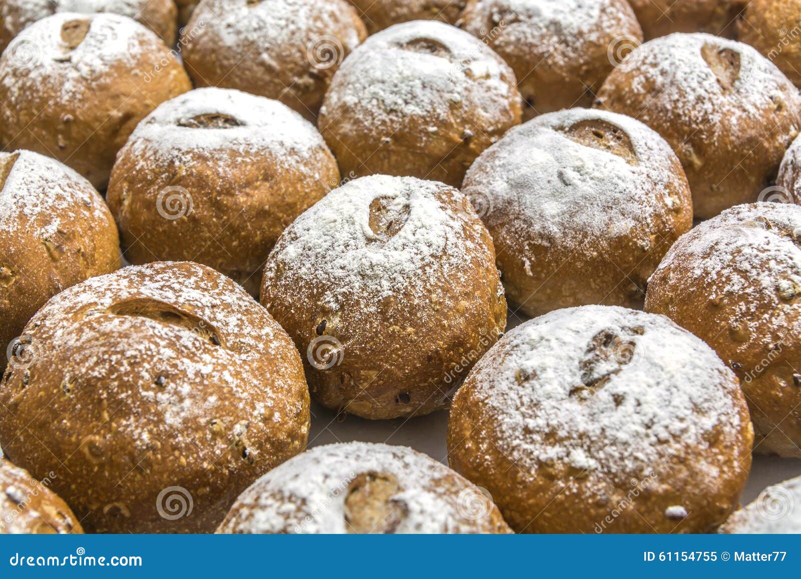 Multi Malt Bread, Icing To Top Stock Image - Image of healthy, portion ...