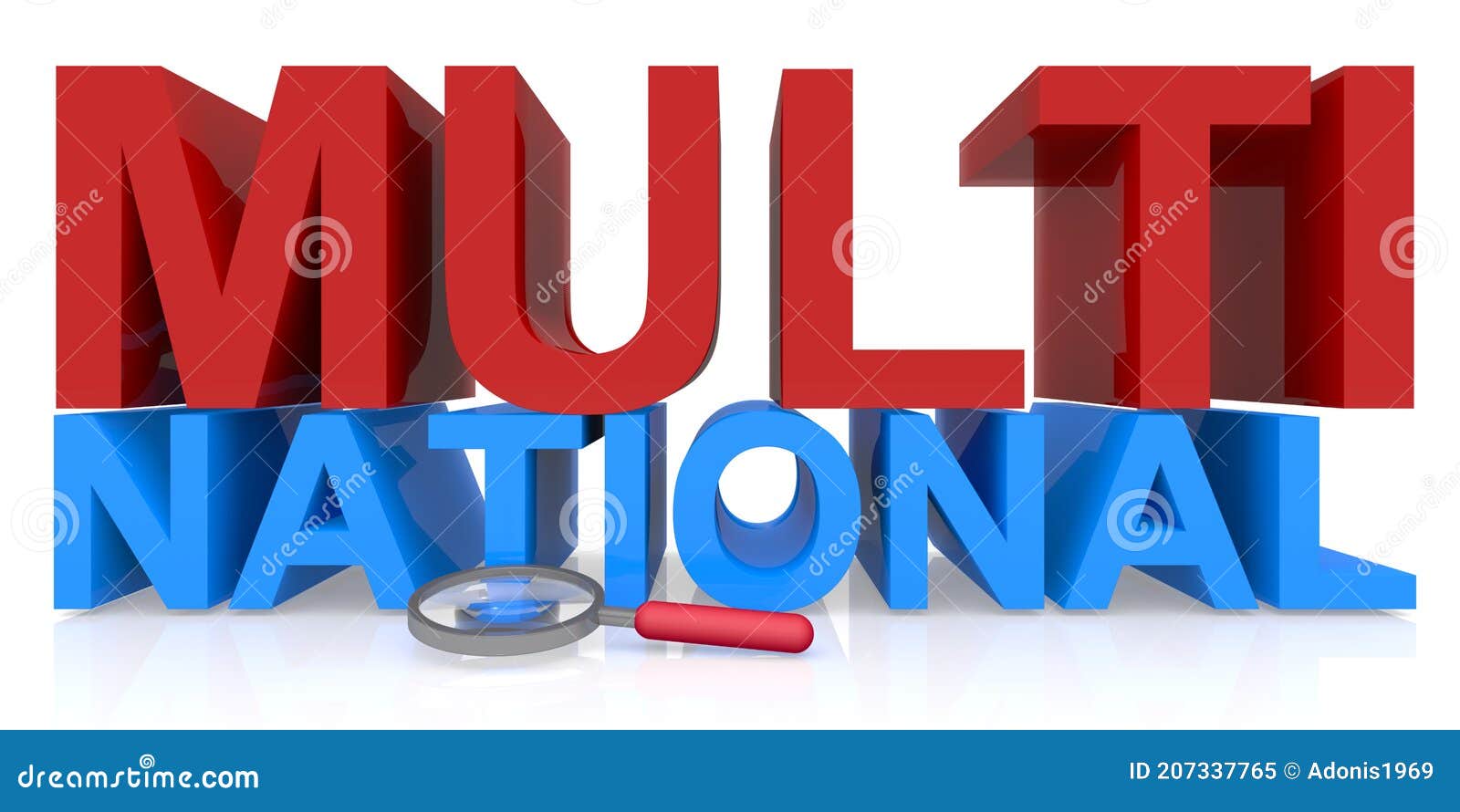 MNC, Multi-national Corporation. Concept With Keyword, People And Icons ...