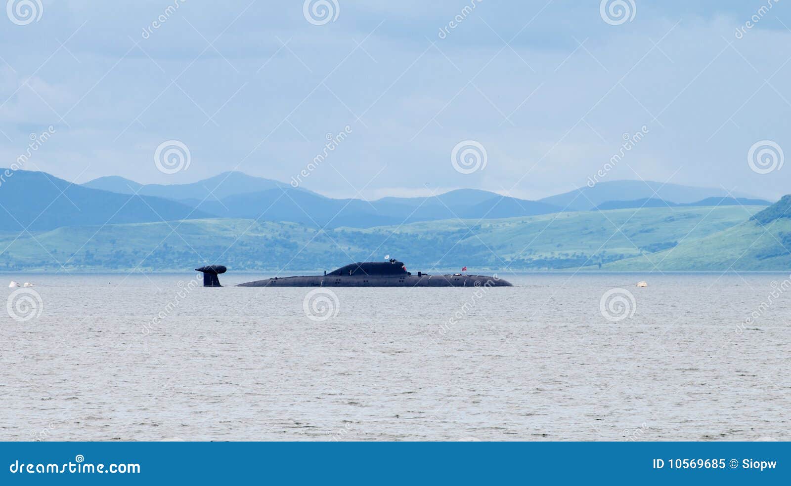 Multi-nuclear Submarine of Project 971 Editorial Image - Image of ...