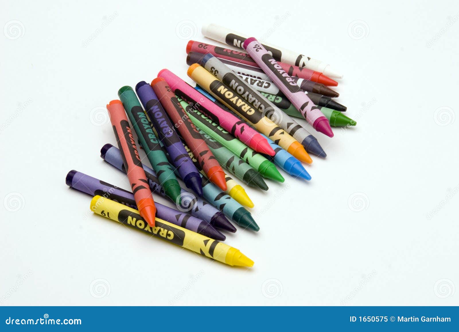 Multi pastelli colorati immagine stock. Immagine di indicatori - 1650575