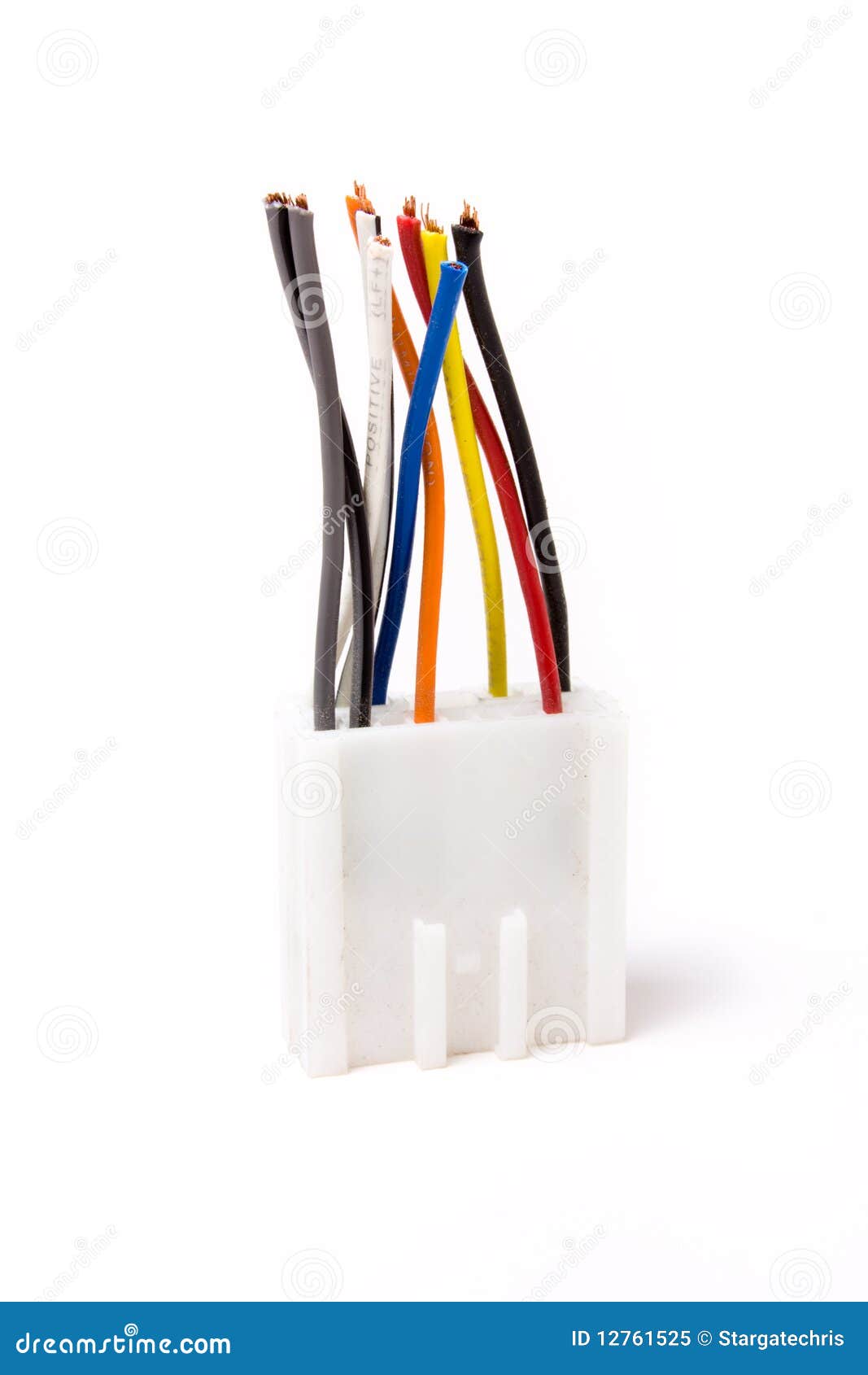 Multi pin connector stock image. Image of abstract, connector - 12761525