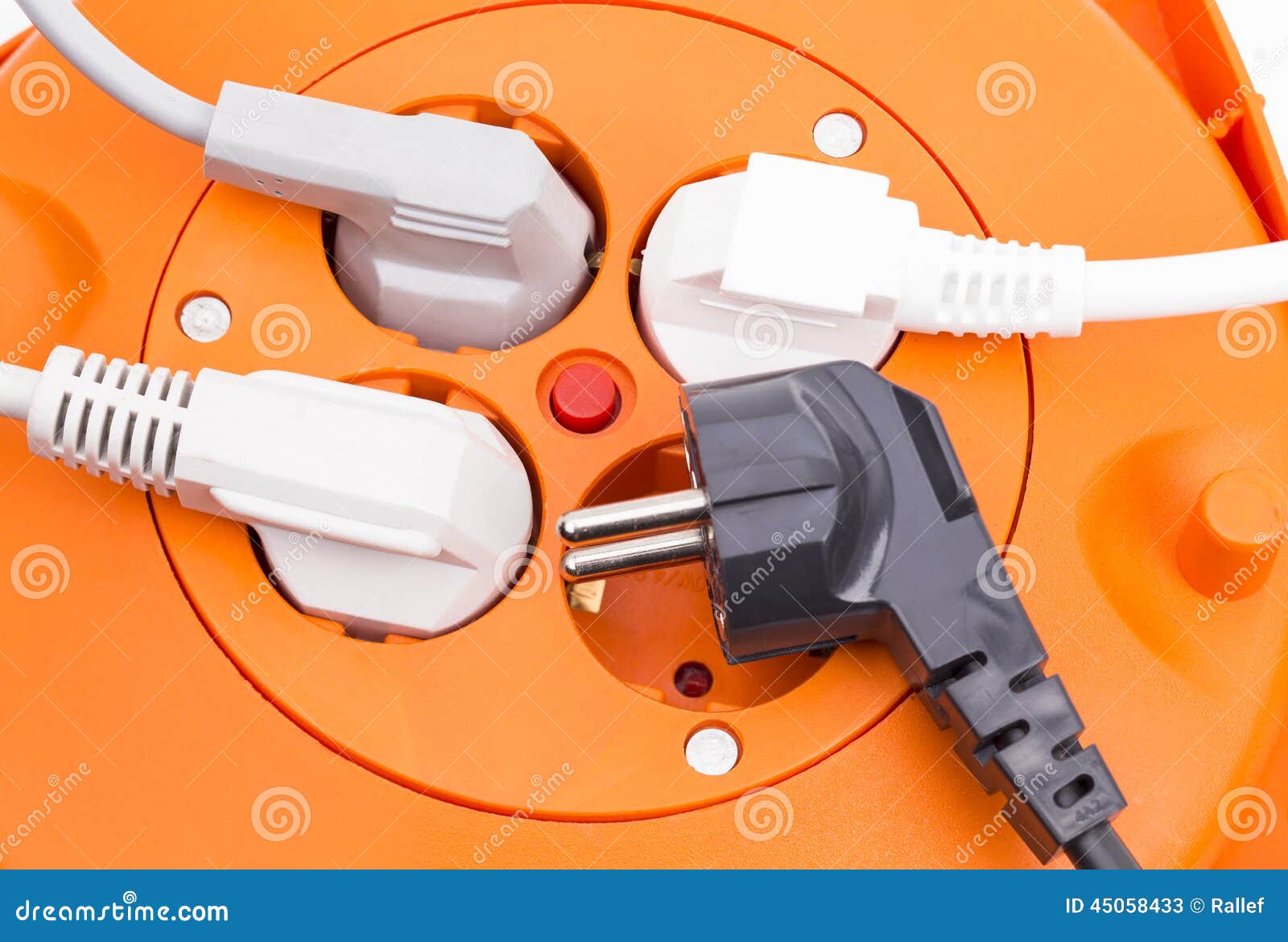 Multi Plug and Power Cables Stock Image - Image of nest, volts: 45058433