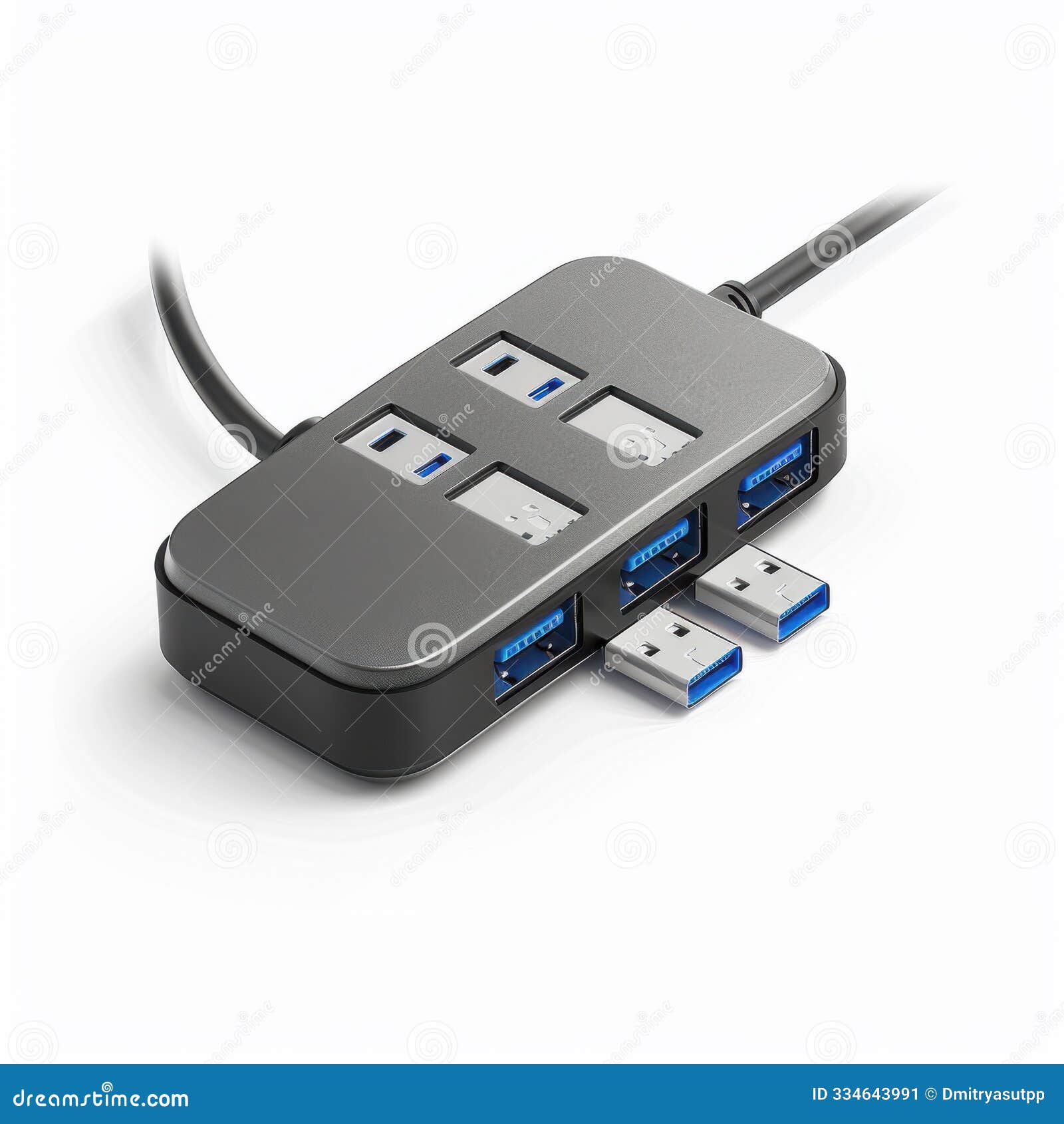 Multi-port Usb Hub for Efficient Connectivity and Charging Devices ...