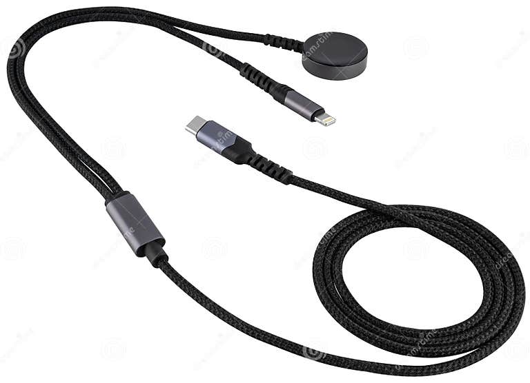 Multi-purpose Cable with Lightning, Type-C and Wireless Charging ...