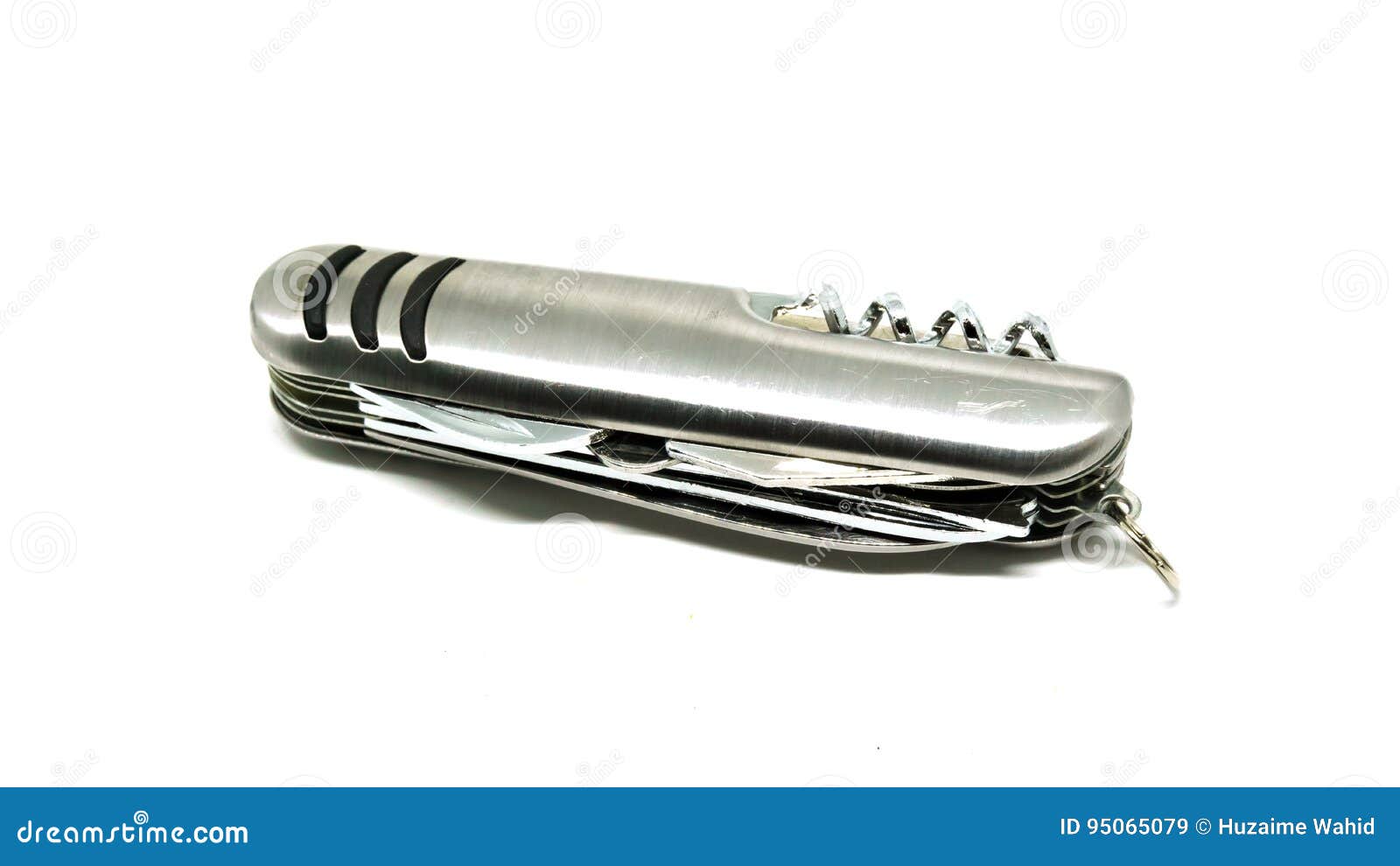 Multi-purpose Folding Knife Stock Image - Image of equipment, multitool ...