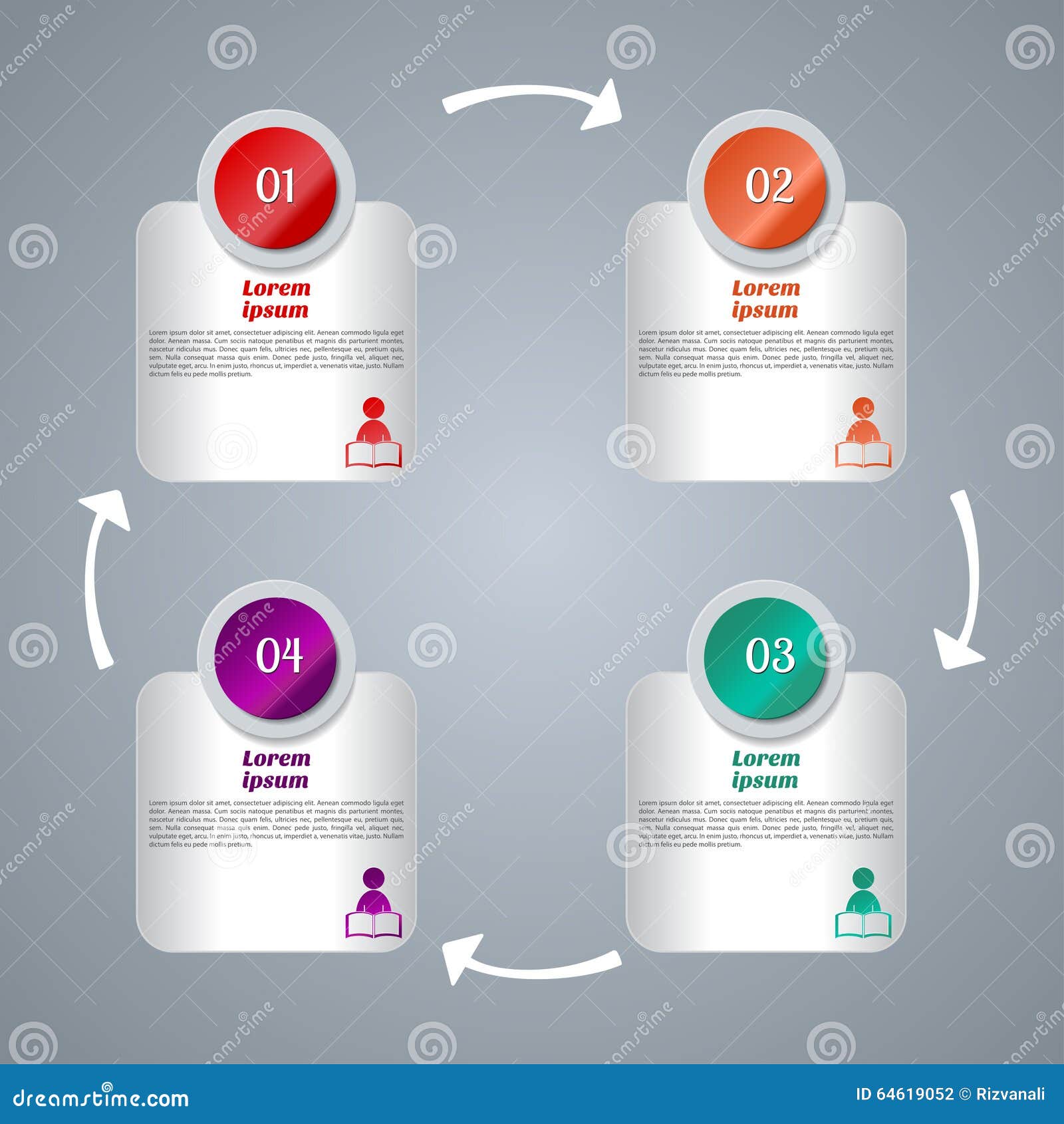 Multi Purpose Infographic Vector Design Template Stock Vector ...