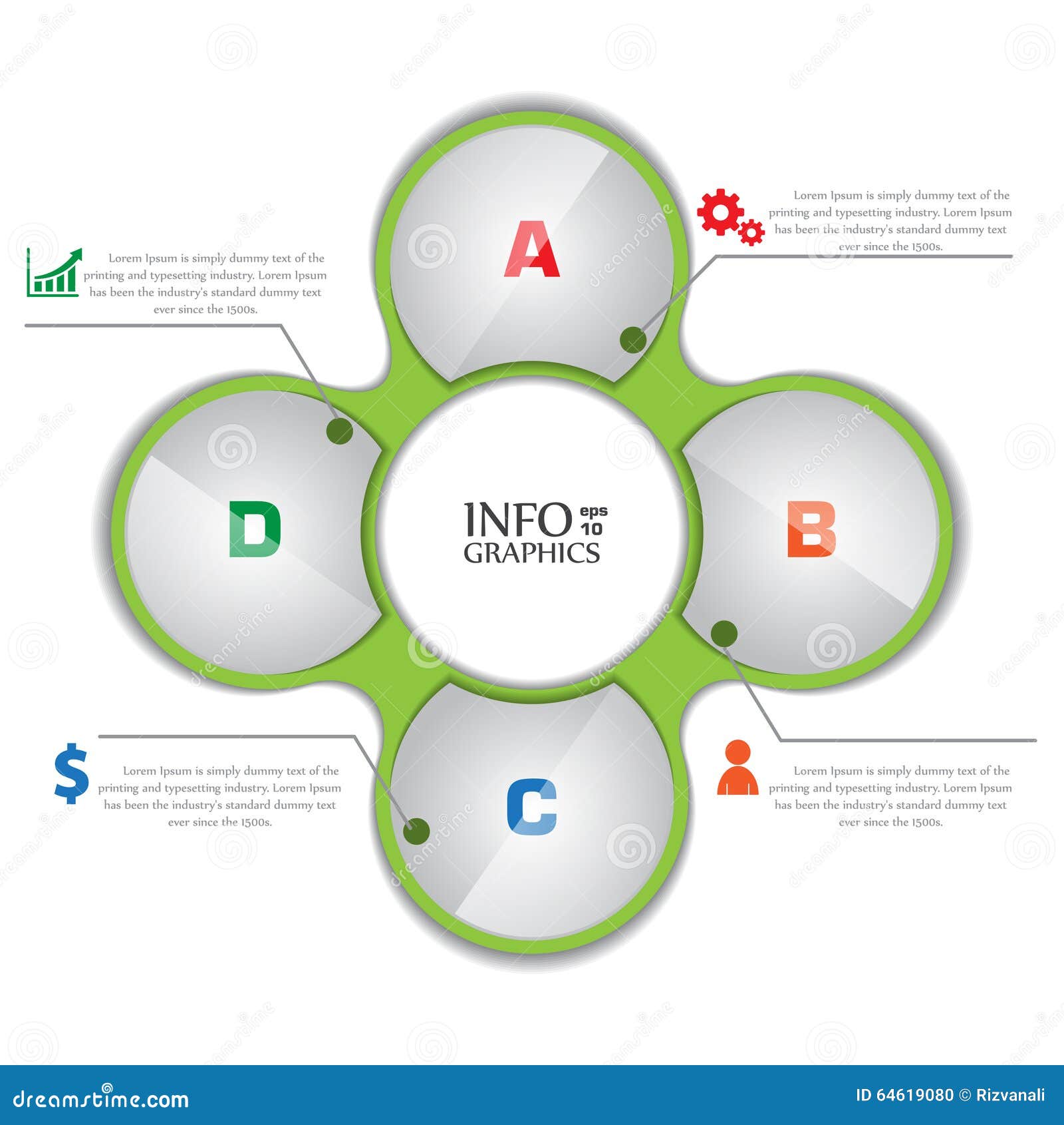 Multi Purpose Infographic Vector Design Template Stock Vector ...