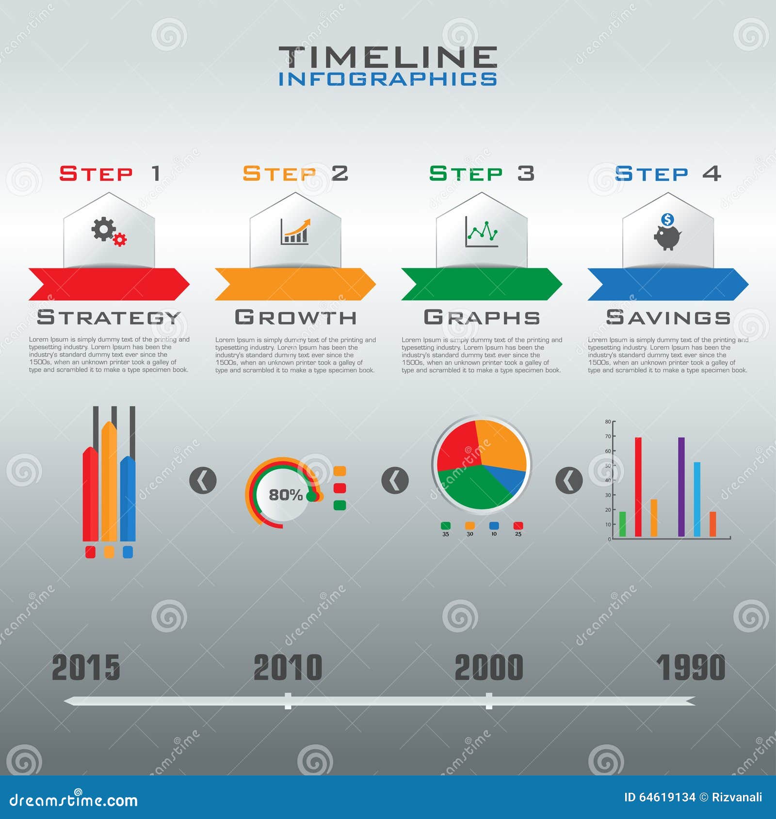 Multi Purpose Infographic Vector Design Template Stock Vector ...