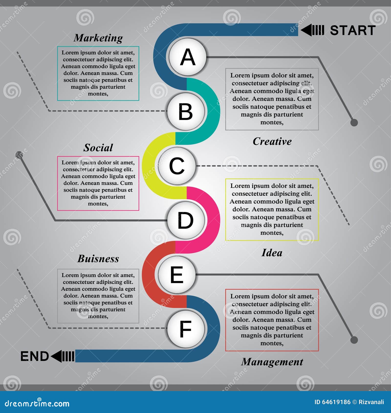 Multi Purpose Infographic Vector Design Template Stock Vector ...