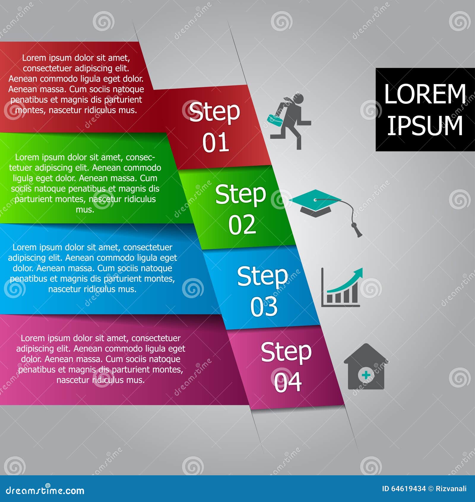Multi Purpose Infographic Vector Design Template Stock Vector ...