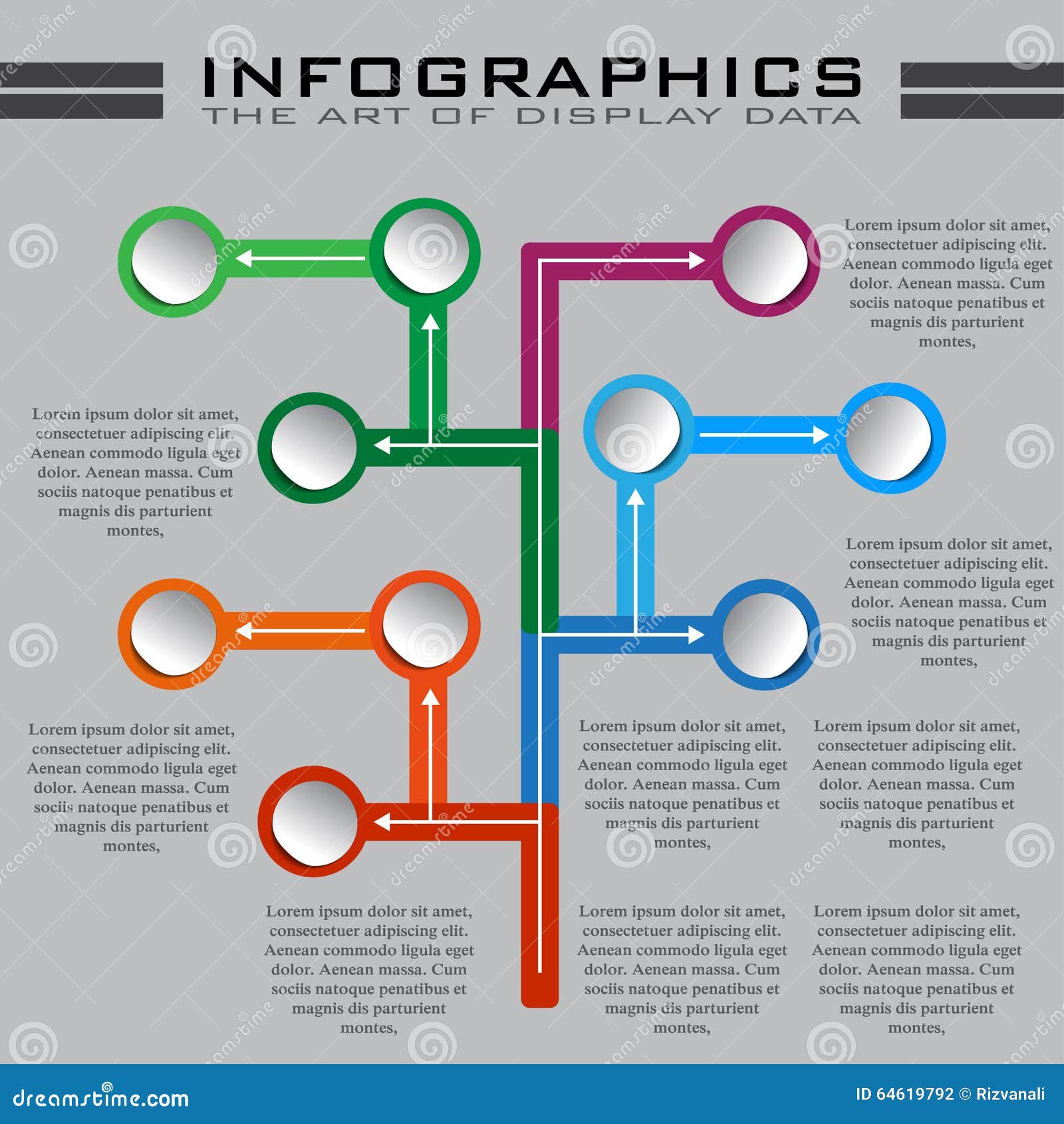 Multi Purpose Infographic Vector Design Template Stock Vector ...