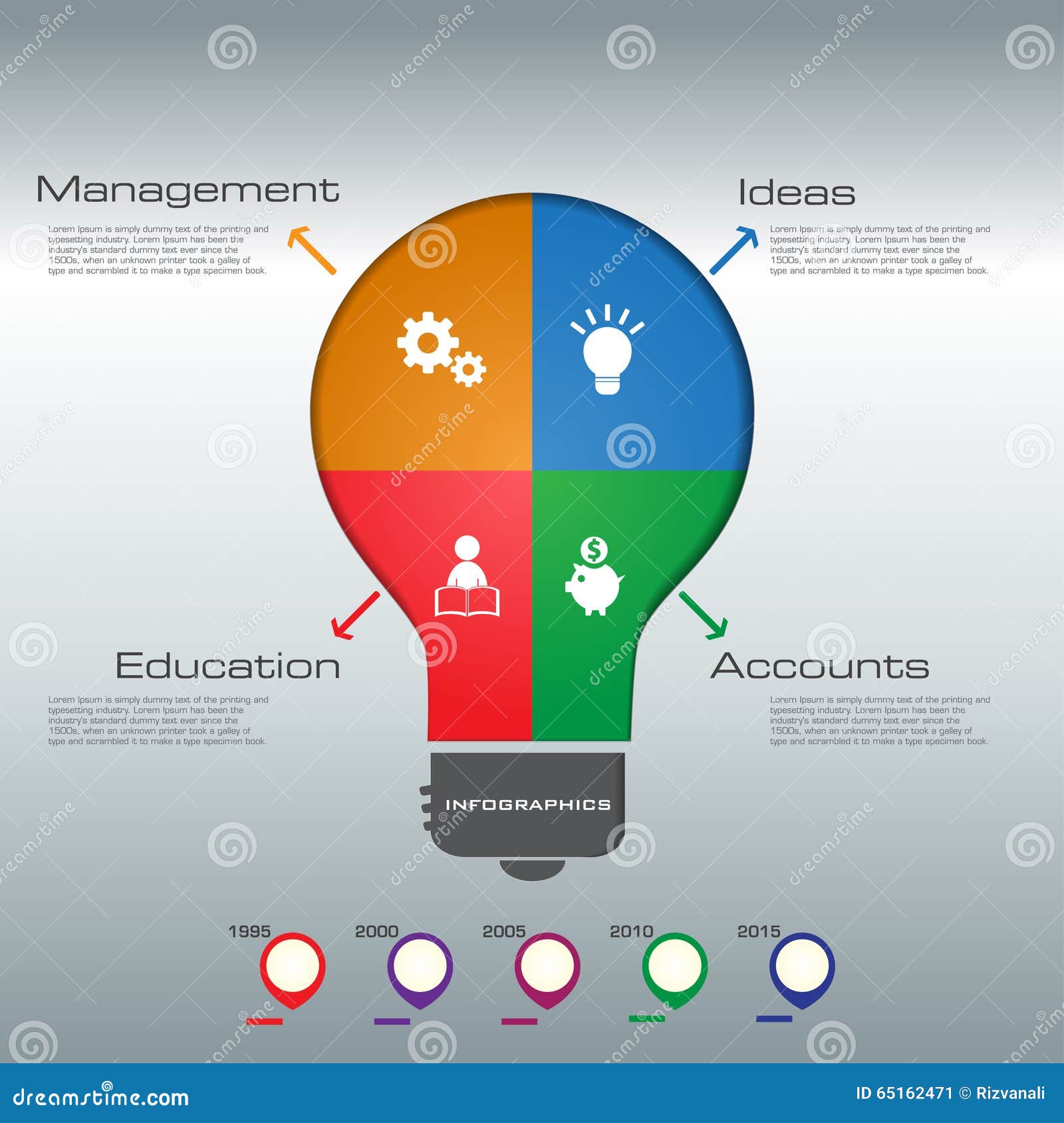 Multi Purpose Infographic Vector Design Template Stock Vector ...