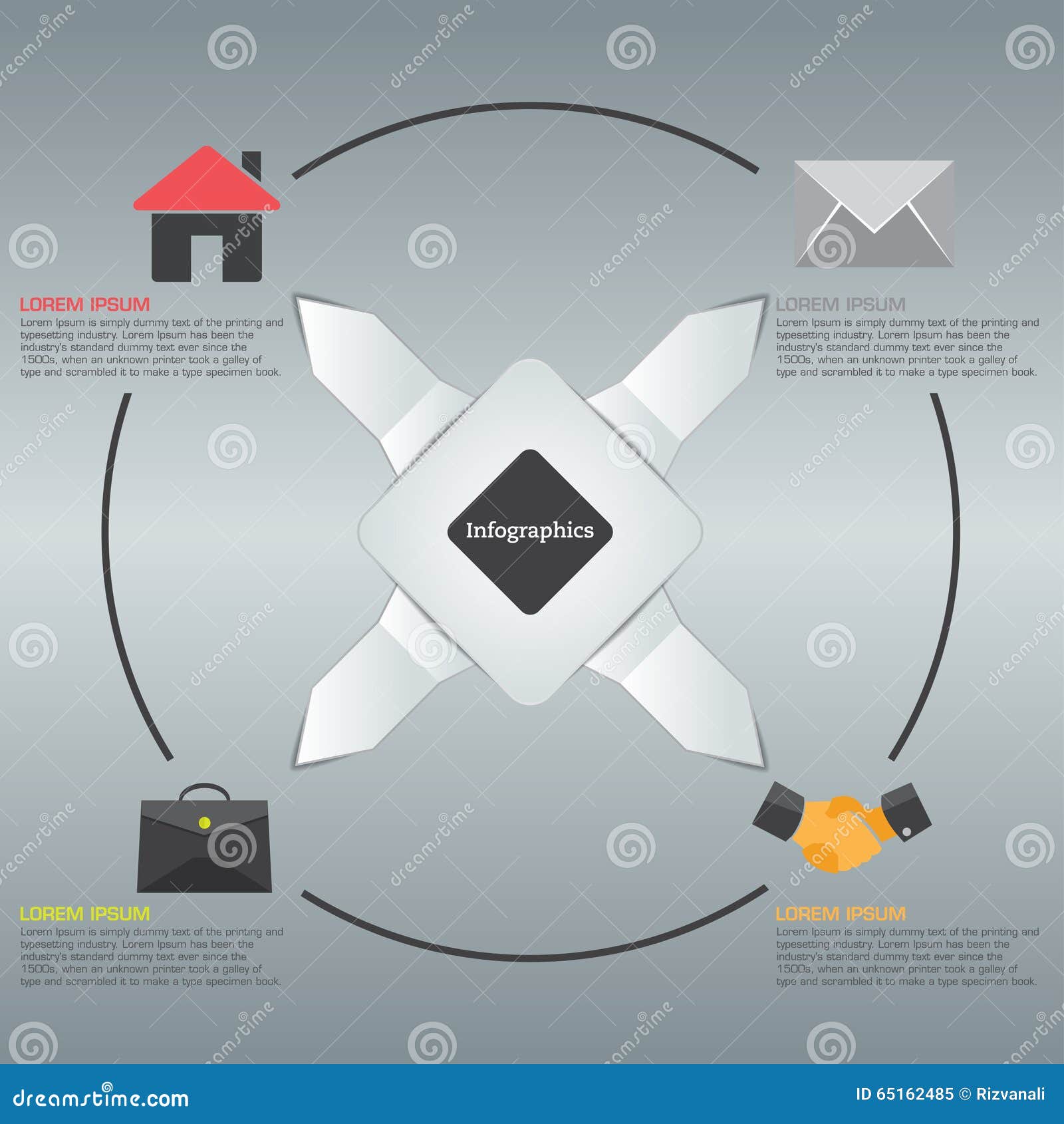 Multi Purpose Infographic Vector Design Template Stock Vector ...
